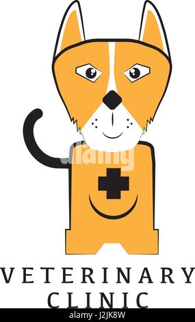 veterinary logo with text space for your slogan / tagline, vector ...