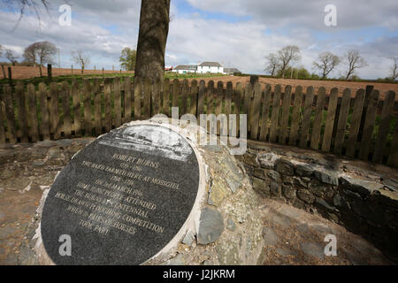 Mossgiel Farm ,Mauchline,.Ayrshire, Scotland, UK. Scottish poet Robert ...