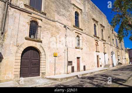 Ducal palace. Alessano. Puglia. Italy Stock Photo - Alamy