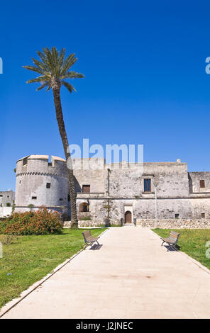 Castle of Andrano. Puglia. Italy Stock Photo - Alamy