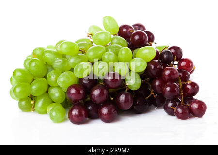 fresh rose and green grapes Stock Photo - Alamy