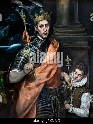 Louis IX or Saint Louis (1214-1270). King of France (1226-1270 ...