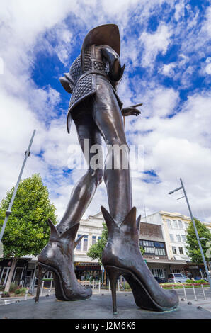 New Zealand Hamilton Statue of Riff Raff character from the Rocky Stock ...