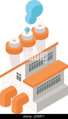 Industrial factory building cartoon Stock Vector Image & Art - Alamy