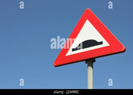Dutch Traffic Sign: speed bump Stock Photo - Alamy