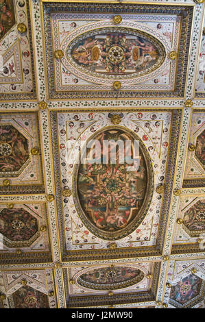 Italy, Ferrara, the Estense castle inside Stock Photo - Alamy