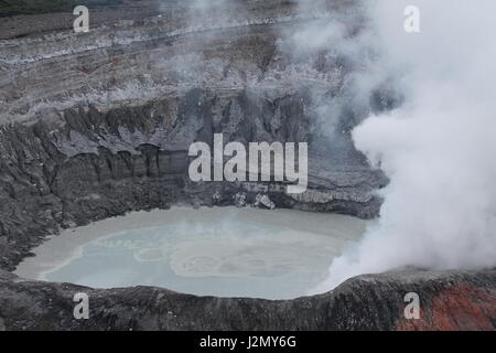 Poas Volcano Eruption Stock Photo - Alamy