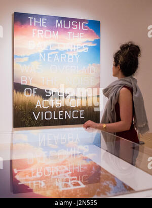 Picture: Press Officer Adeline Amar Painting 'The Final End' ARTIST ...