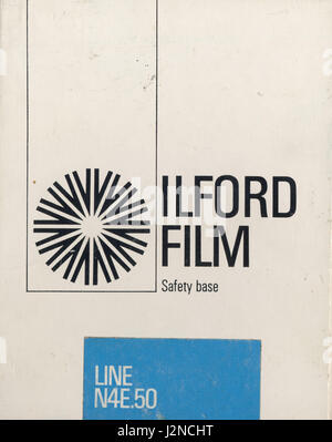 Vintage photographic paper box manufactured by Ilford Photographic in ...