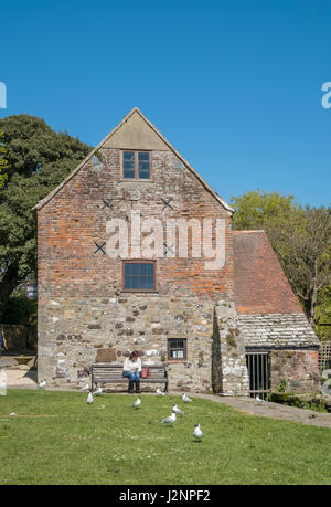 Place Mill, A restored Anglo-Saxon watermill on Christchurch Quay at ...