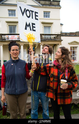 Machynlleth , Powys, Wales UK, Sunday 05 May 2013. Welsh Comedian PHIL ...