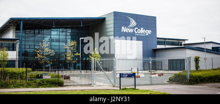 The New College in Swindon, Wiltshire showing the Campus Map Stock ...