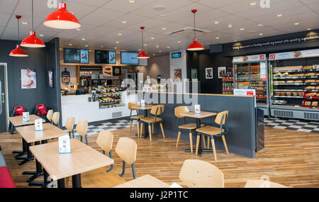 Motherwell Greggs store opening Stock Photo - Alamy
