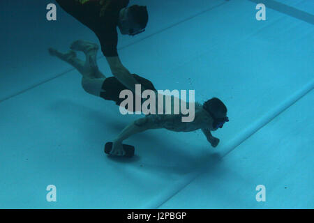 Corporal Leadership Course students conducted aquatic training at ...