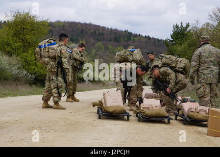 Opposing Forces (OPFOR) Soldiers with 1st Battalion, 4th Infantry Stock ...