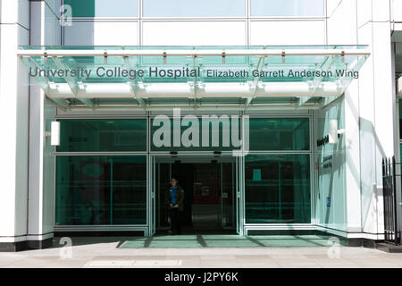 University College Hospital, Elizabeth Garrett Anderson Wing Entrance ...