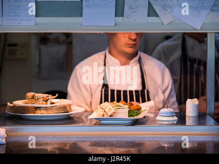 A restaurant serving hatch Stock Photo - Alamy