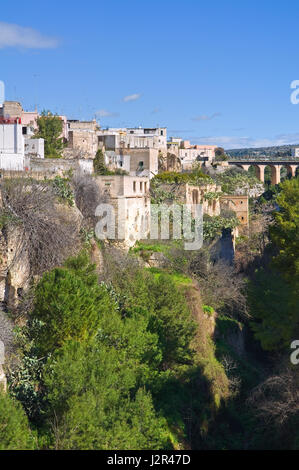 Panoramic view of Massafra. Puglia. Italy Stock Photo - Alamy