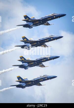 United states navy display team blue angeles Stock Photo - Alamy