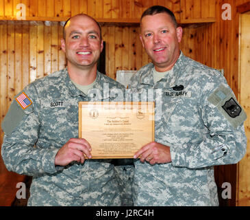 U.S. Army Spc. Lucas Scott, Detachment 1, 842nd Engineer Company, South Dakota Army National ...