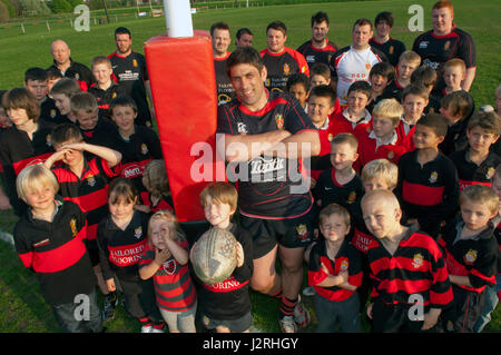 Avonmouth Rugby Football Club, Bristol with Nick Venn teaching ...