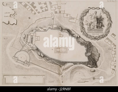 This map, created by Stuart James and Nicholas Revett in 1794, details ...