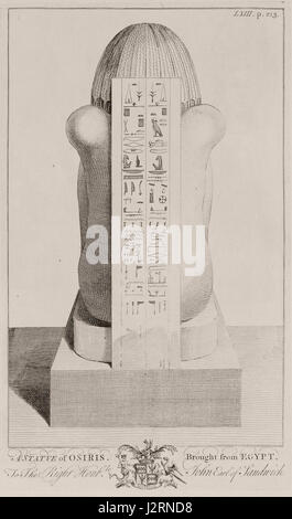 An illustration by Richard Pococke from 1743 depicting Joseph's Well ...