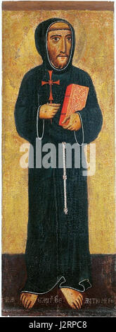 This artwork, created by Margaritone d'Arezzo between 1240-1260 ...