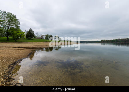 Lake Marburg in Codorus State park in Hanover, Pennsylvania Stock Photo ...