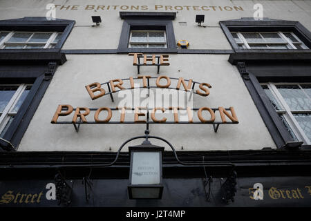 britons protection pub manchester Stock Photo - Alamy