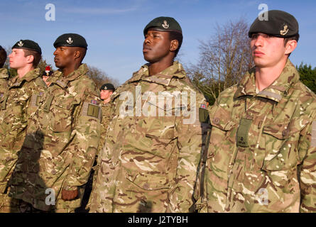 Rifleman Paul Apowida, former African 'Spirit Child' who was helped by ...