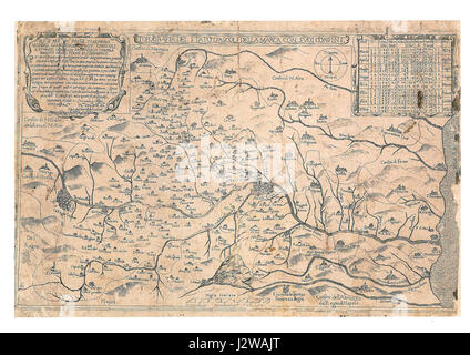 This map, 'Topografia Del Stato D'Ascoli Della Marca' (1680) by Odoardo ...