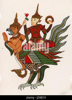 Beikthano (Vishnu) Nat Stock Photo - Alamy
