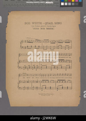 'Bob White - Quail Song' refers to the distinctive call of the Bobwhite ...