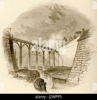 This 1882 painting by Christopher Wordsworth depicts Mount Ossa from ...