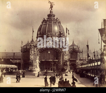 Central Dome, Paris Exposition, 1889 Stock Photo - Alamy