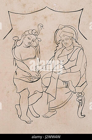 Trails of Annapurna Circuit Trekking in Khopra, Nepal Stock Photo - Alamy