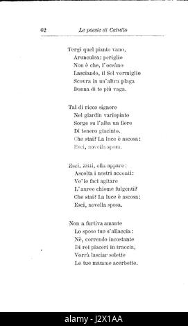 A depiction of Catullus, an ancient Roman poet known for his emotional ...