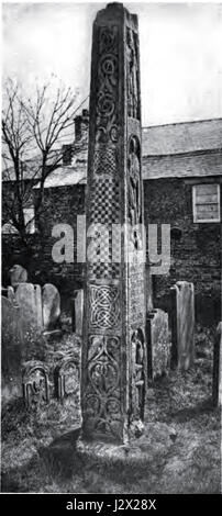 Bewcastle Cross, North and West Faces Stock Photo - Alamy