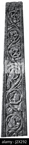 The Bewcastle Cross, located in Cumbria, England, is an early medieval ...