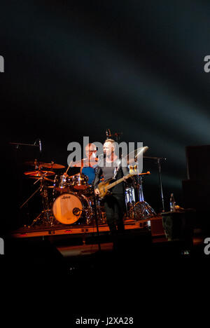 Sting performing live in concert Rio De Janeiro, Brazil - 22.11.09 ...