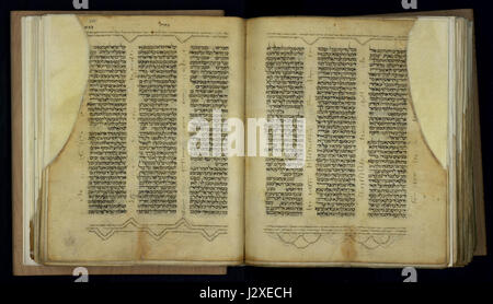 This Bible, dated from 1300, is an important manuscript that reflects ...
