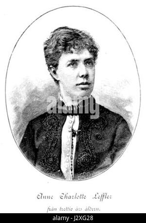 Anne Charlotte Leffler in her 30s Stock Photo - Alamy
