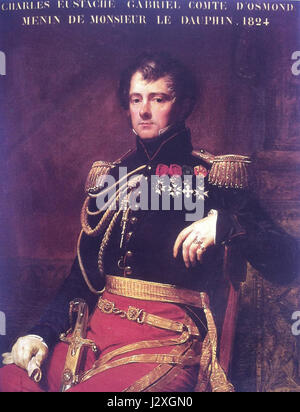 'Charles Eustache Gabriel, Comte d'Osmond' is a portrait of a French ...