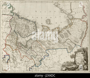 The 'Atlas of the Russian Empire' from 1800 includes detailed maps of ...