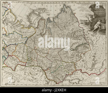 The 1800 Atlas of the Russian Empire provides detailed maps and ...