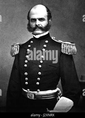 Ambrose Everett Burnside2 Stock Photo - Alamy