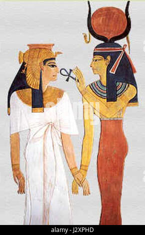 Ancient Egyptian Art: Queen Nefertari's Tomb Exhibition and Sarcophagus ...
