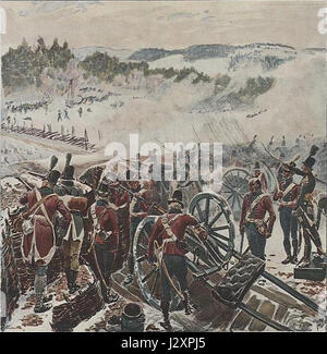 Andreas Bloch - Kampen ved Lier 1808 Stock Photo - Alamy