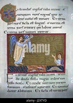 The Bamberg Apocalypse is a medieval manuscript featuring vivid ...